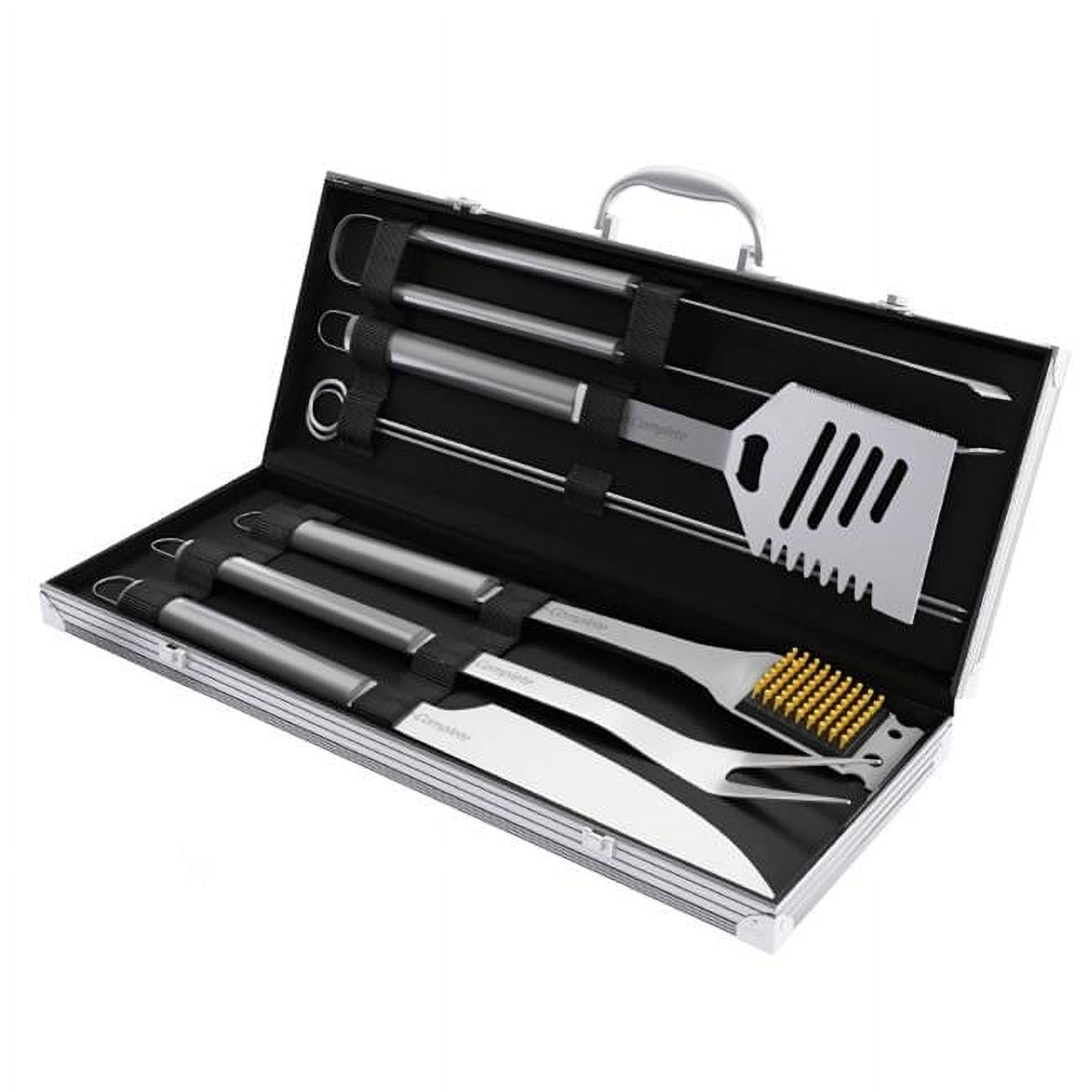 Stainless Steel Barbecue Grilling Accessories Aluminum Storage Case BBQ ...
