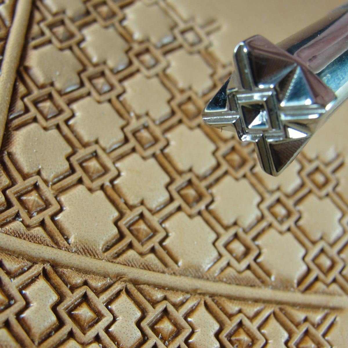 Stainless Steel Barry King - #3 Crosshair Square Geometric Stamp ...