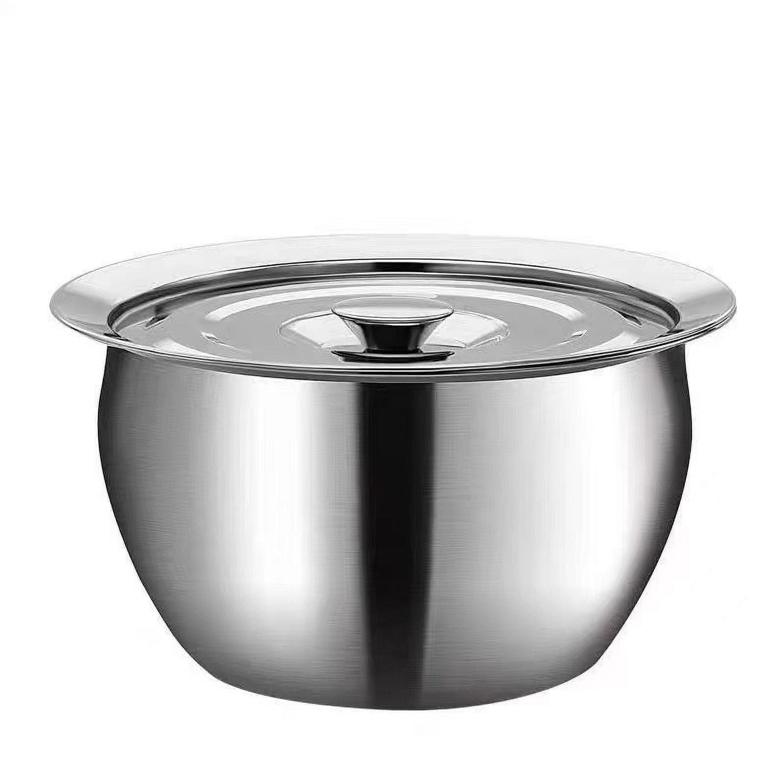 Stainless Steel Basin Thickened Bucket Baking Deepened Eggs Beating ...