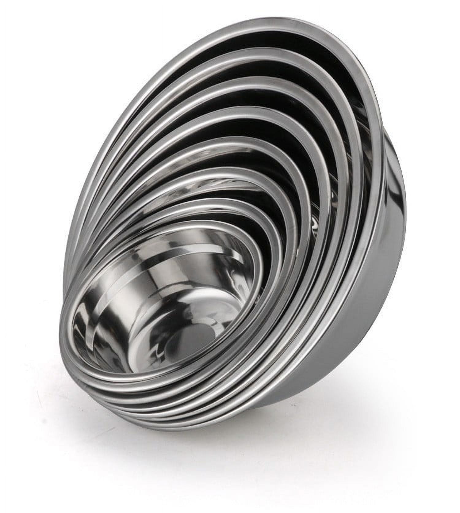 Stainless Steel Basin Thickened Bucket Baking Deepened Eggs Beating ...