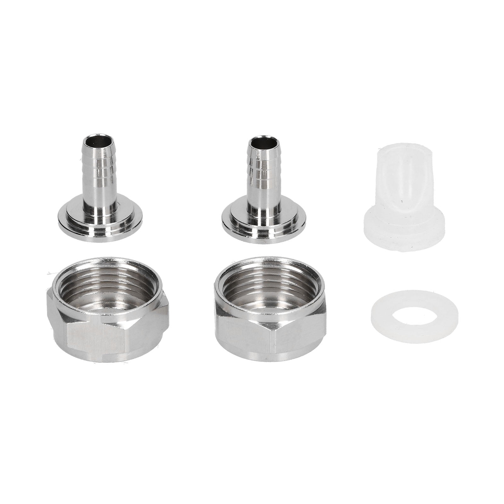 Stainless Steel Beer Keg Coupler Connector Fitting Beer Line Connector ...