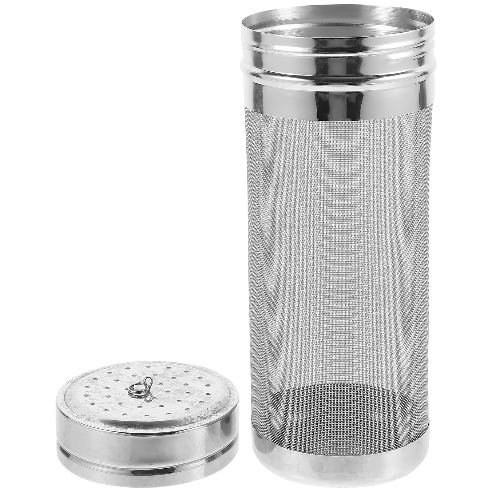 TABLZONE Portable Stainless Steel Brew Filter Tube Silver Strainer for ...