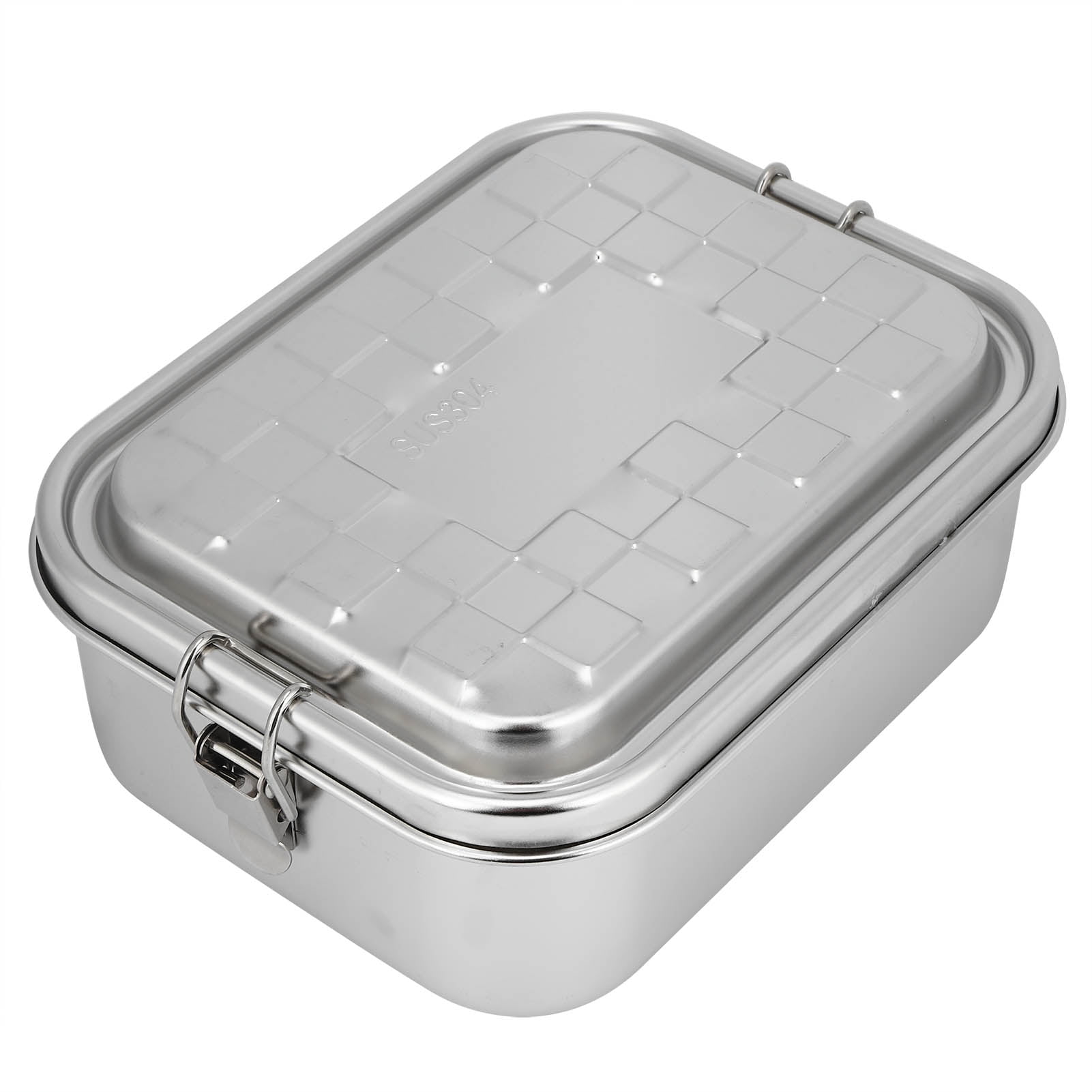 Stainless Steel Bento Box, 1900ML Leakproof Metal Bento Lunch Box with ...