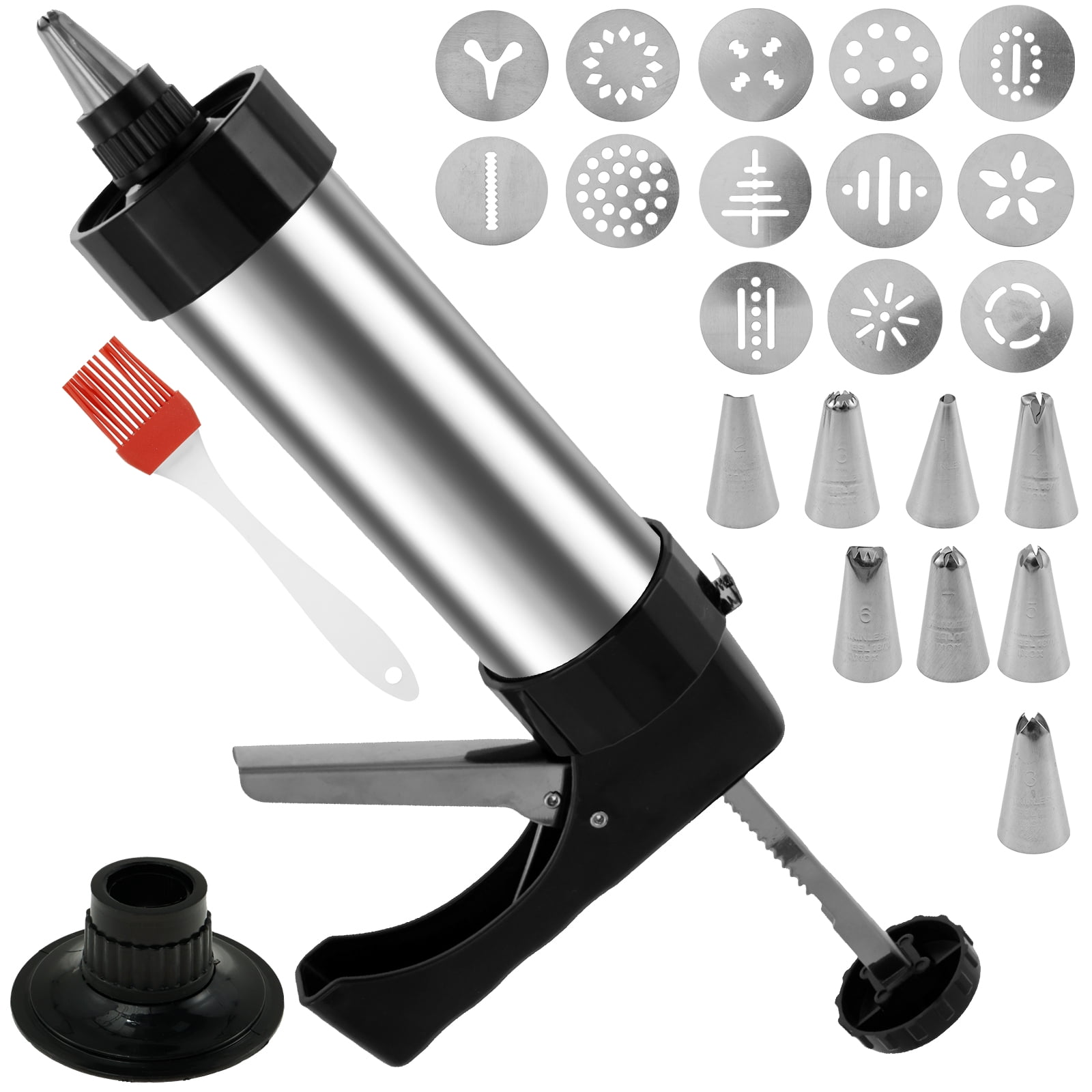 Stainless Steel Biscuit Maker Set Reusable Rust Proof Biscuit Maker ...