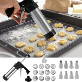 Marcato Design Series Biscuit Maker Press, Includes 20 Cookie Disc ...