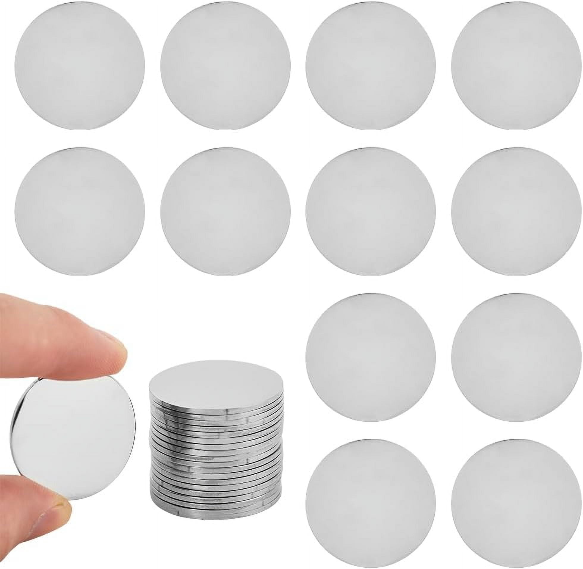 Stainless Steel Blanks Round Metal Stamping Blanks Engraving Blank ...