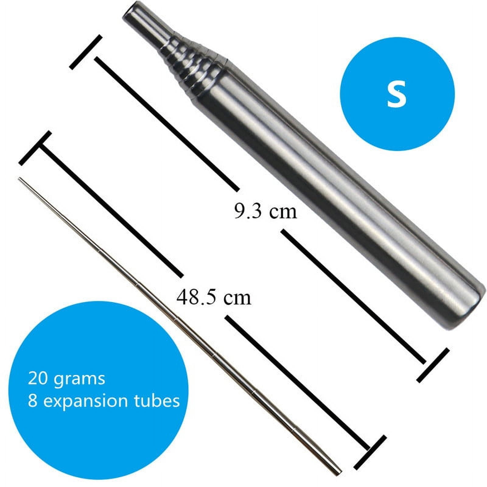 Stainless Steel Blowpipe Pocket Bellow Collapsible Air Blow Stick ...
