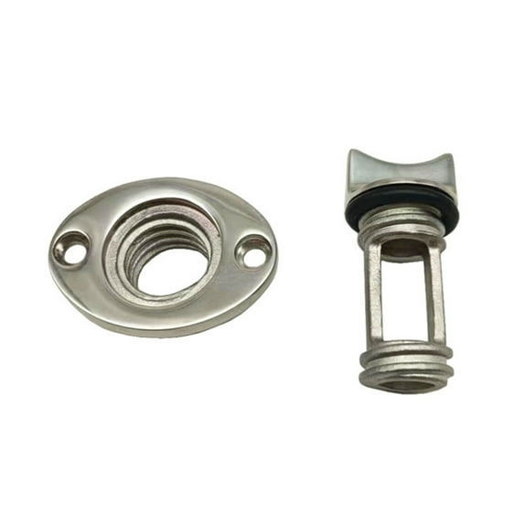 Stainless Steel Boat Drain Plug Bung Hole Drainage Marine Dinghy ...