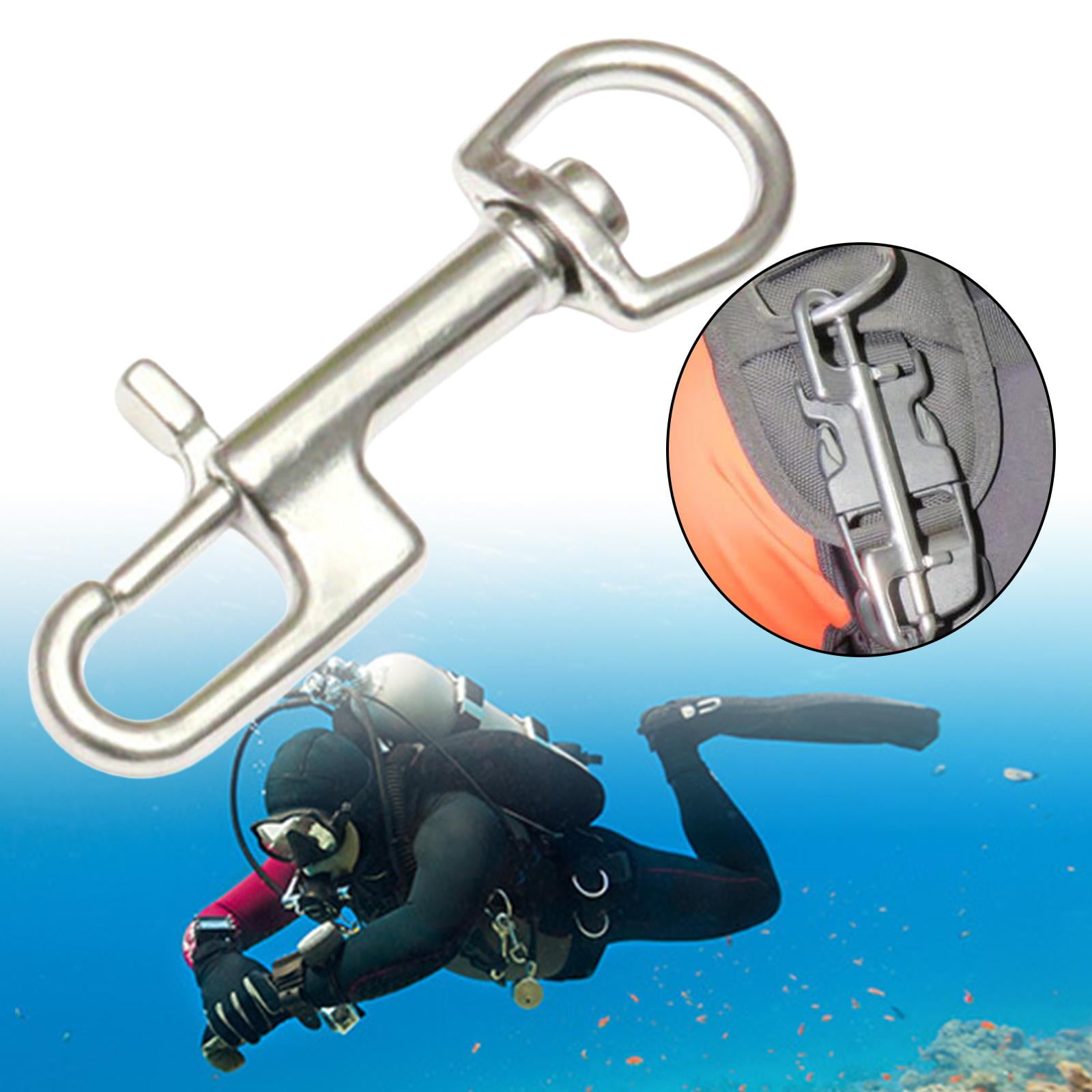 Stainless Steel Bolt Snap Hook, Clips, Heavy Duty Clip for Scuba Diving ...