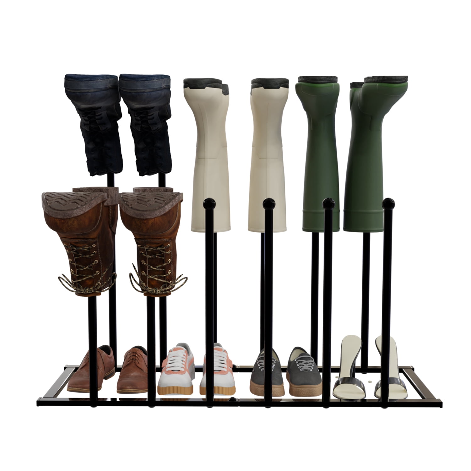 Stainless Steel Boot Organizer, Cowboy Boot Rack, Boot Storage ...