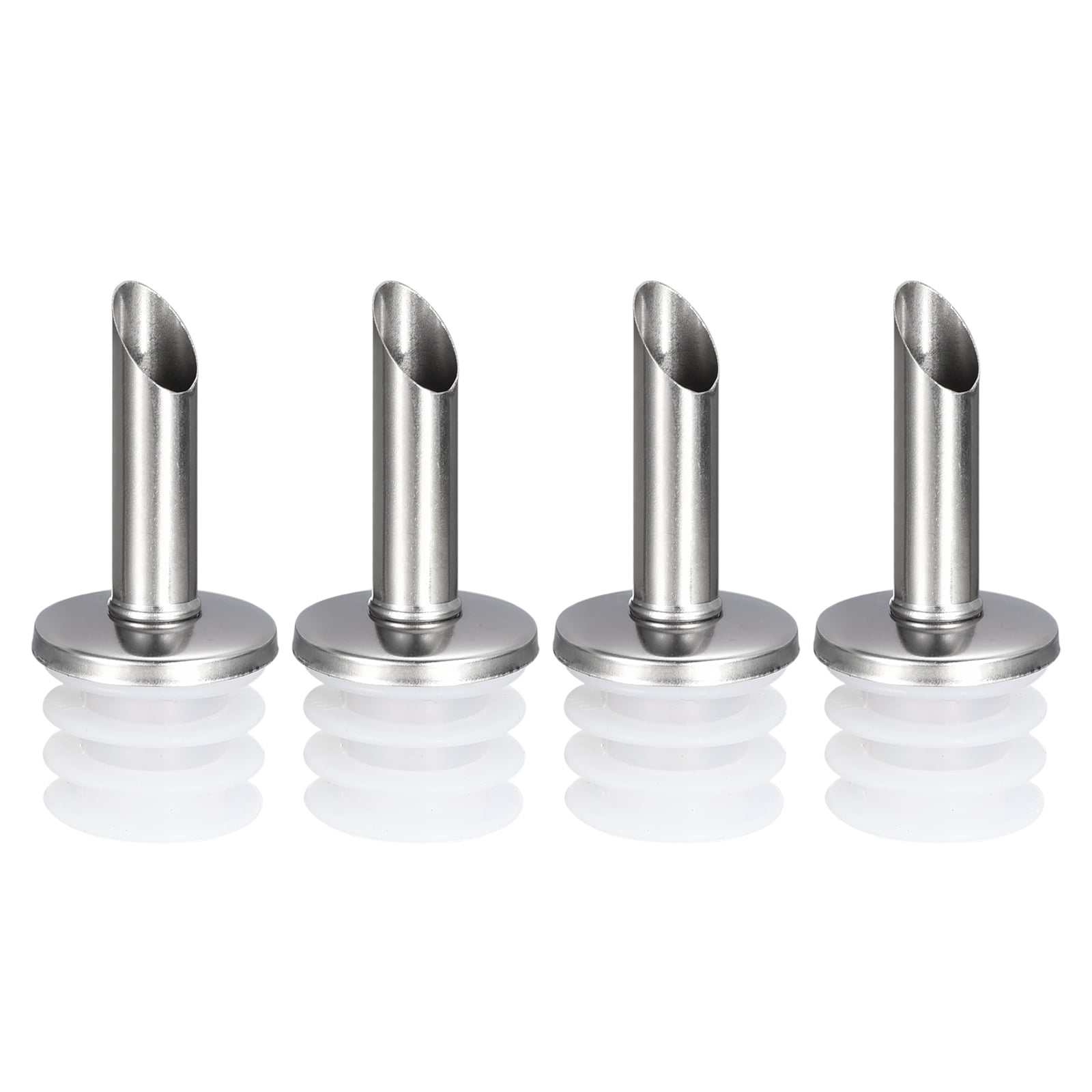 Stainless Steel Bottle Pourers, 4Pack Olive Oil Spout, for Pours Liquid ...
