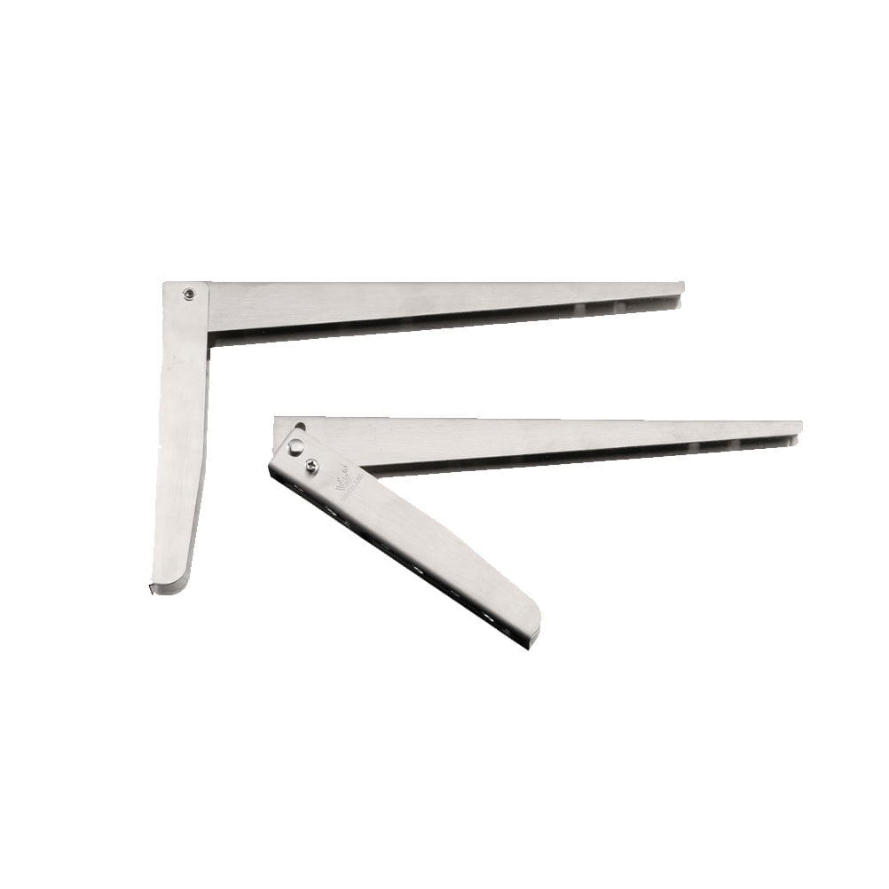 Stainless Steel Bracket Folding Support Shelf Practical Wall Bracket ...