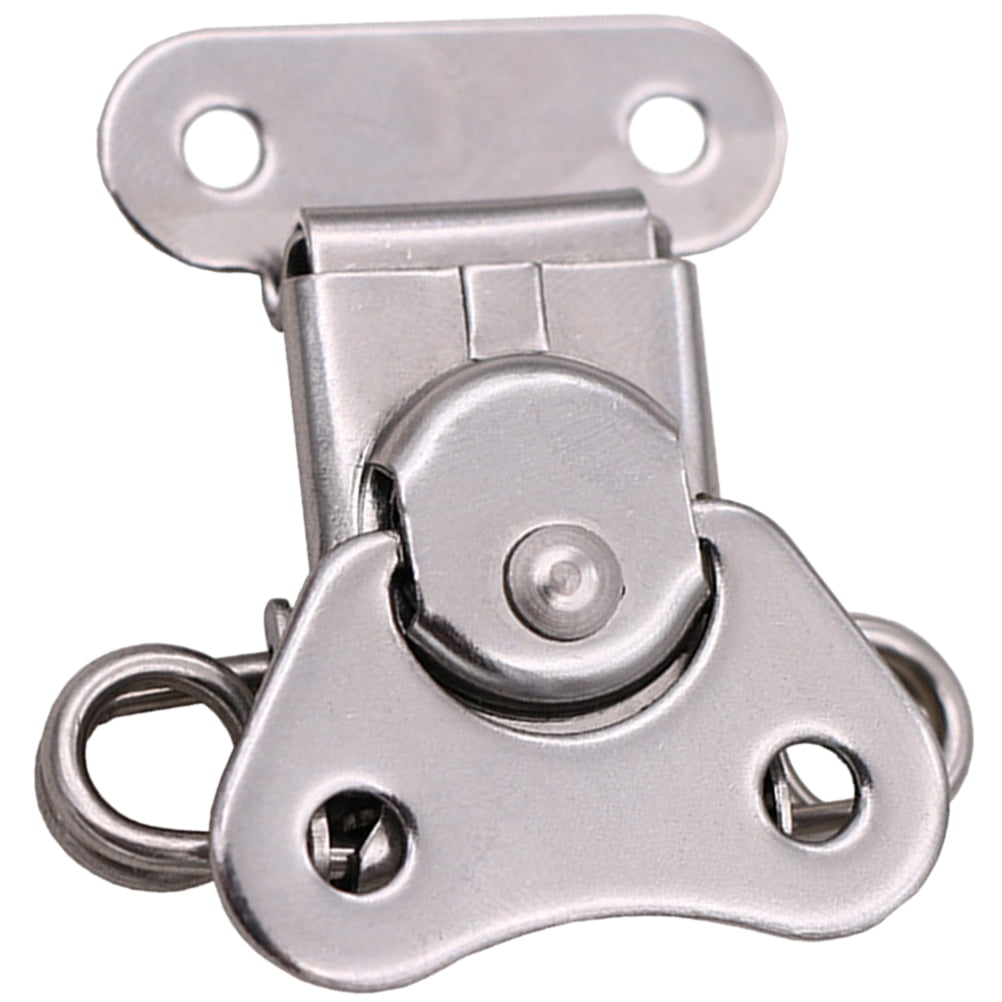 Stainless Steel Buckle Spring Loaded Butterflies Latches Chest Rotary ...