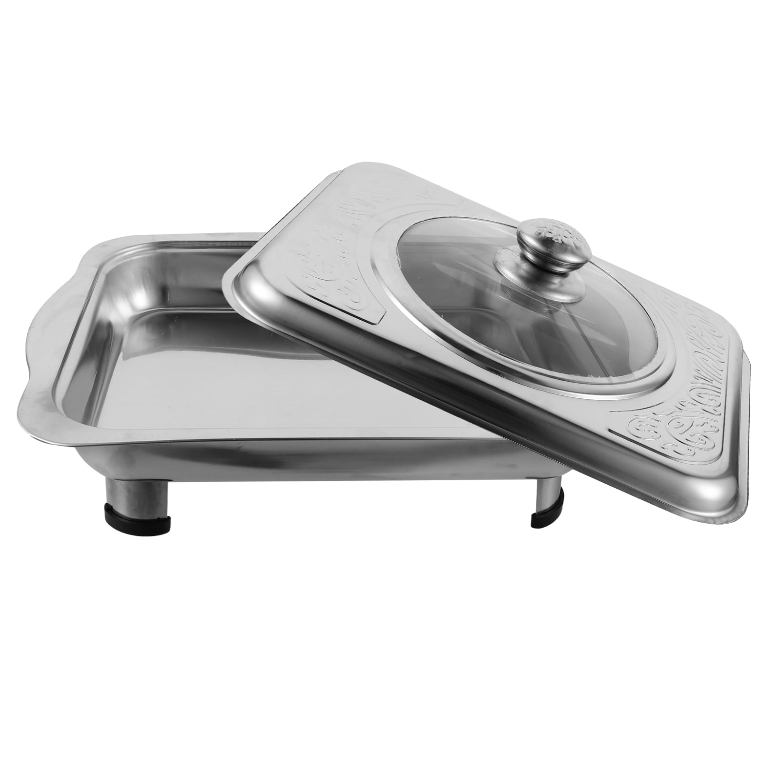 Stainless Steel Buffet Plate Serving Plate Grilled Fish Plate ...