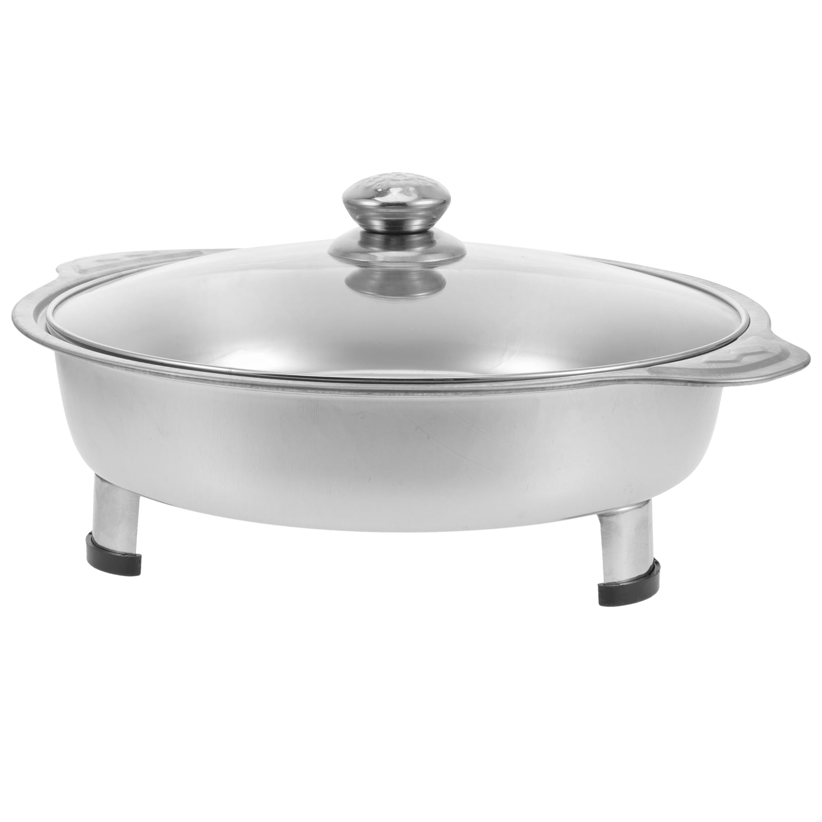 ifundom Buffet Dishes Container Stainless Steel Silver 1Pack - Walmart.com