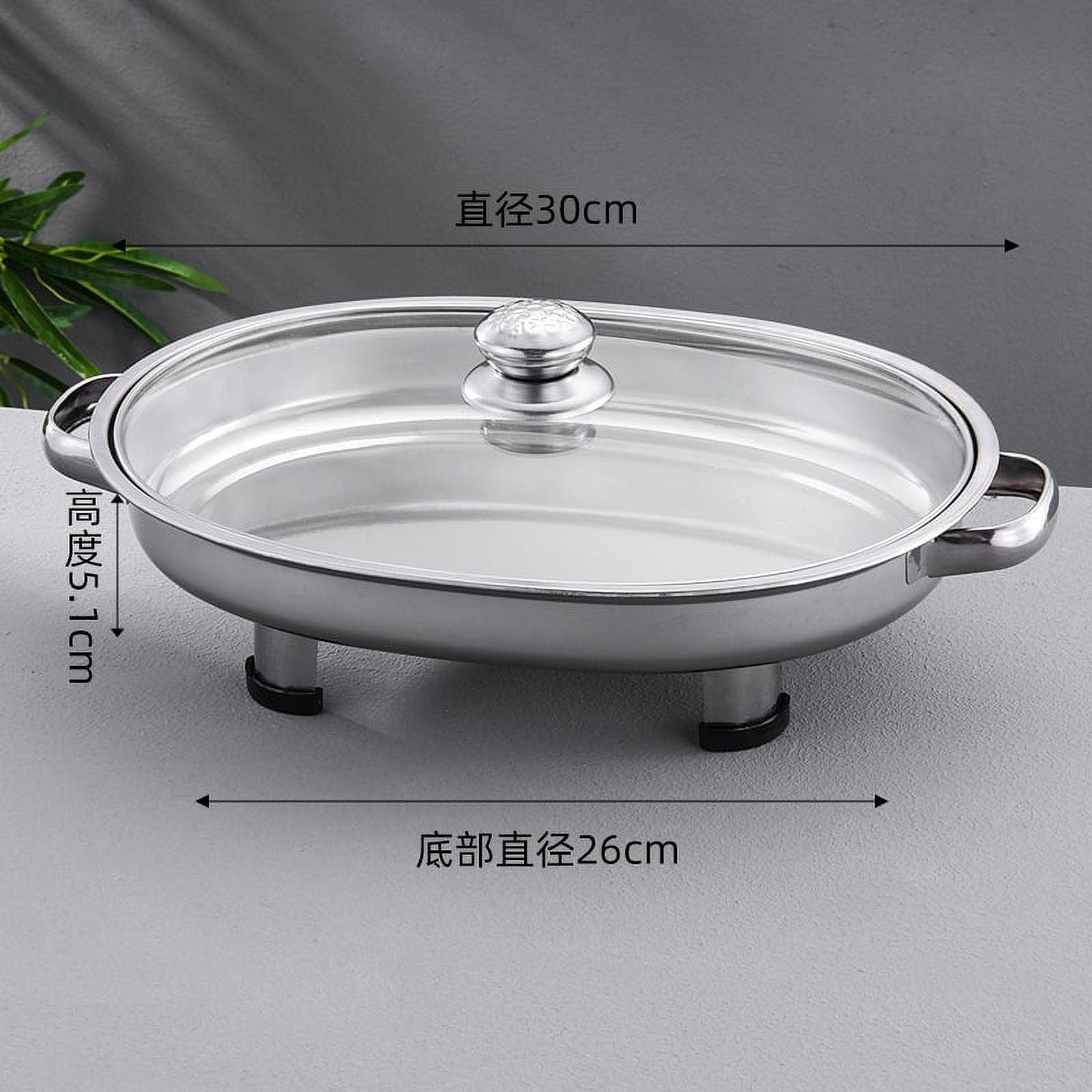 Stainless Steel Buffet Tray Foods Holder Tray Kitchen Buffet Grilled ...