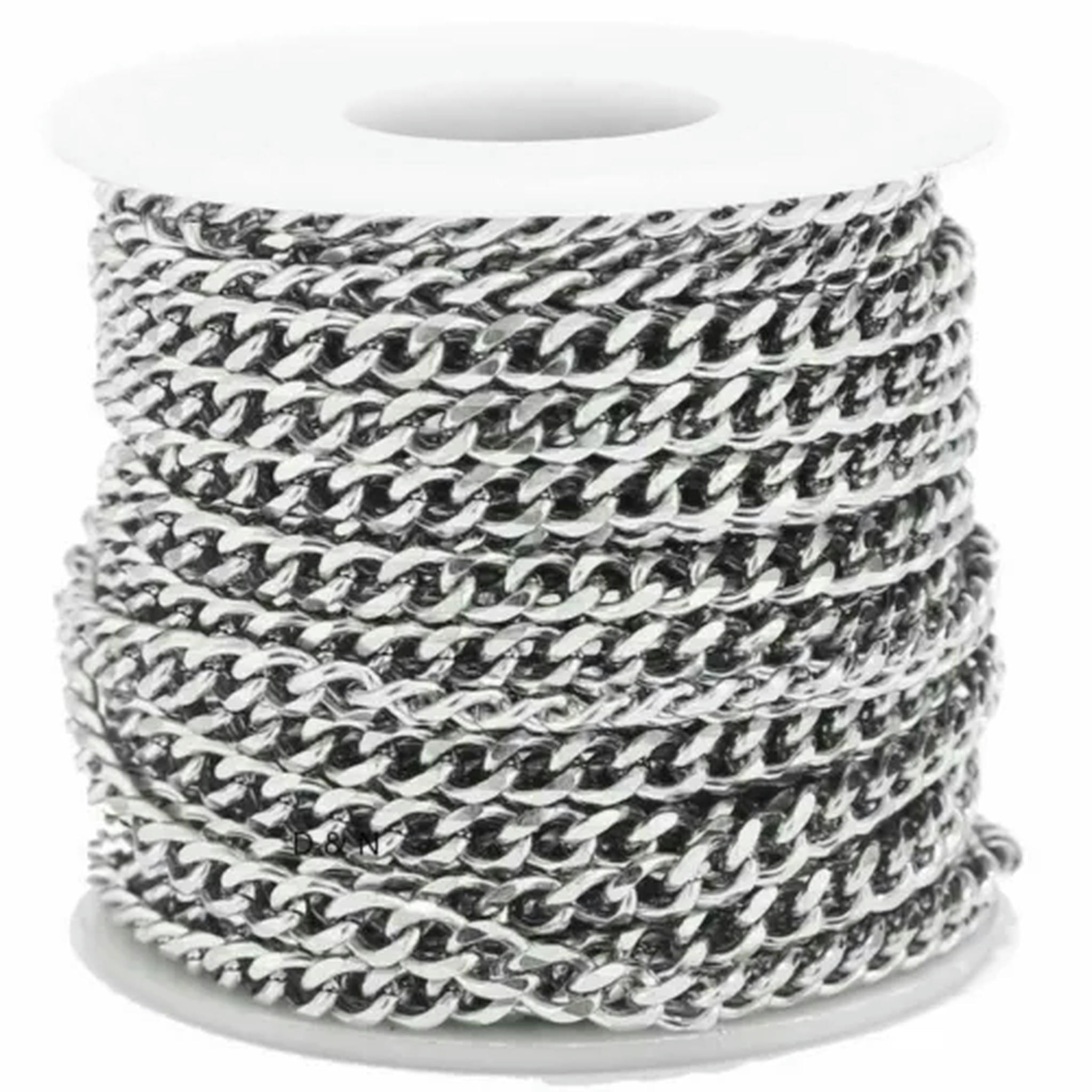 Stainless Steel Bulk Necklace Chain Wholesale Silver Making Lot Diy ...