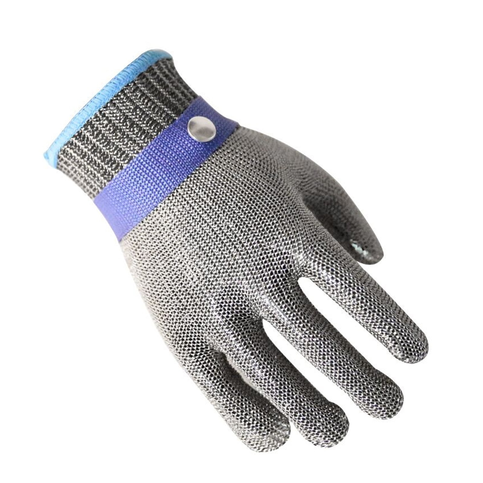 Stainless Steel Butcher Protect Meat Glove Anti-cutting Steel Gloves ...