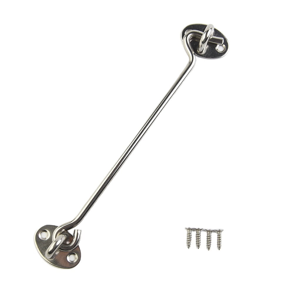 Stainless Steel Cabin Hook and Eye Latch Lock Set for Shed Gate Door ...