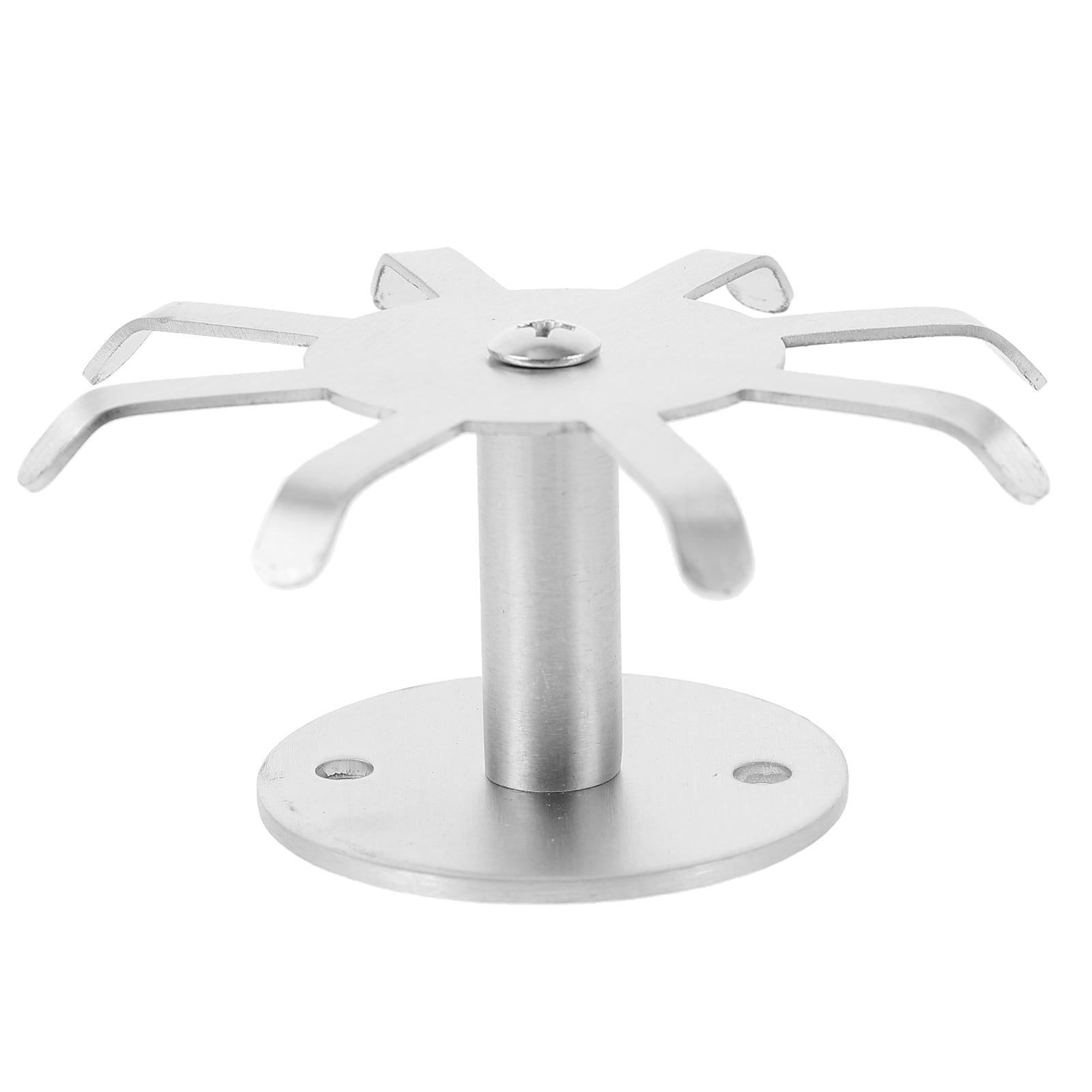Stainless Steel Cabinet Base Swivel Hook Coat Hangers Utensil Hanger ...