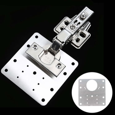 Heavy Duty Stainless Steel Cabinet Door Hinge Plate - Easy Install ...