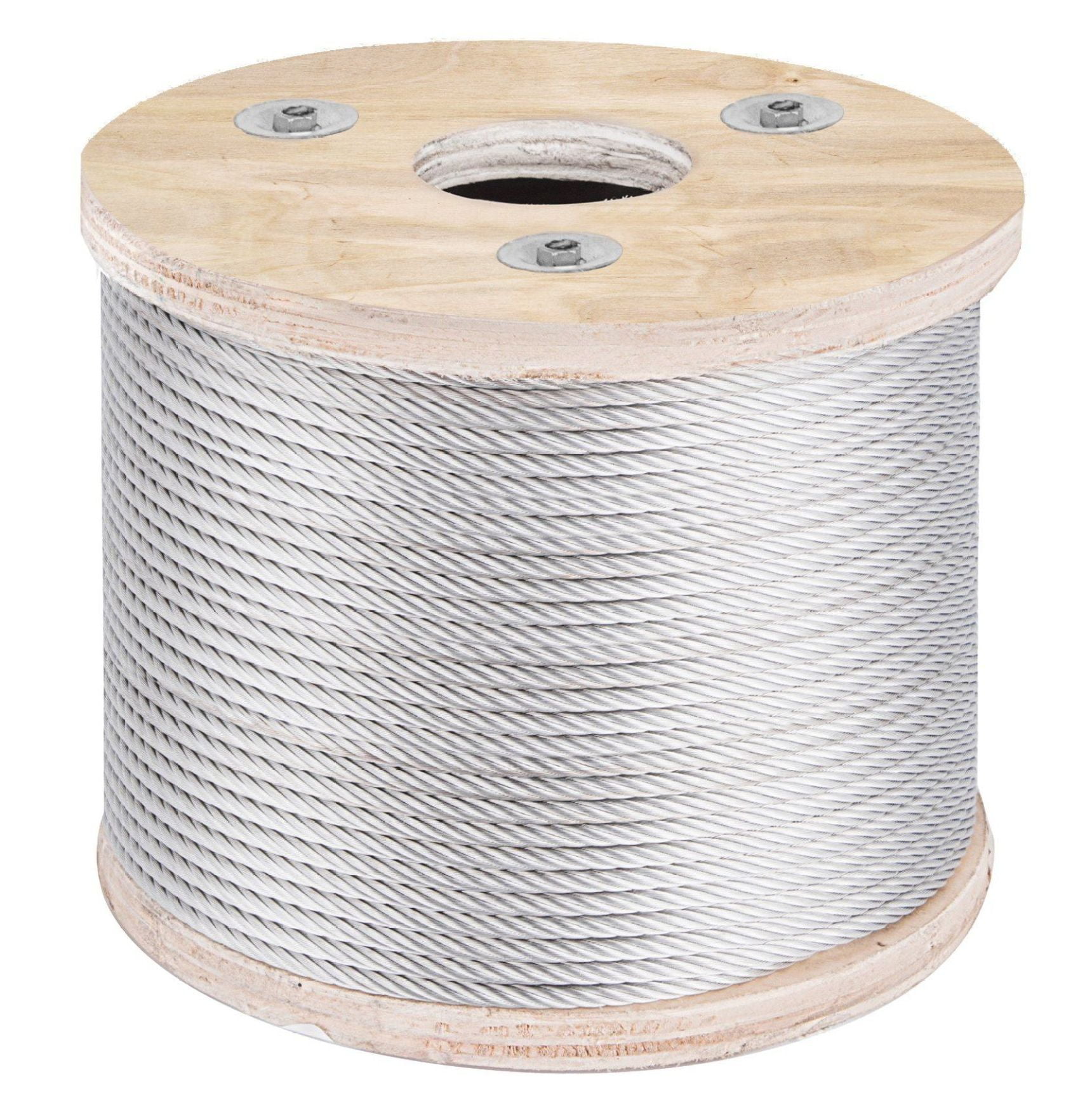 Stainless Steel Cable Railing 3/16"x 250ft, 304 Marine Grade Wire Rope ...