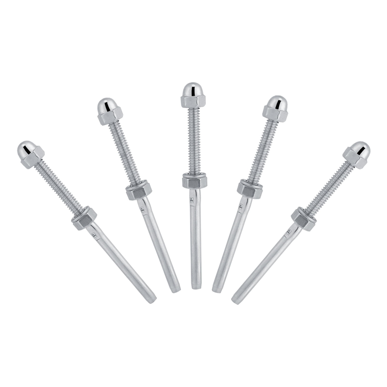 Stainless Steel Cable Tensioner-10pcs Stainless Steel Threaded ...