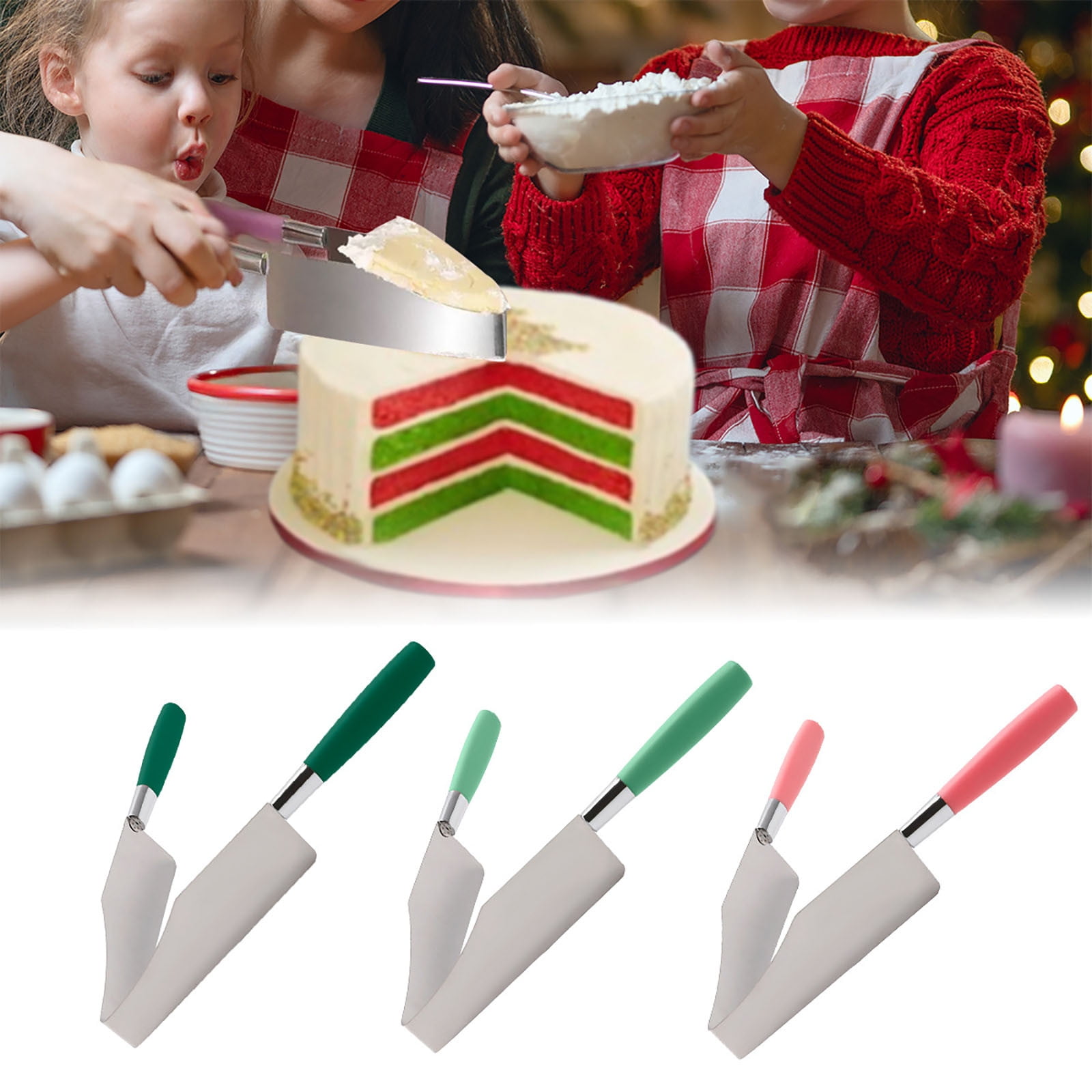 Stainless Steel Cake Cutter | Ergonomic Handle | Adjustable Slicer for ...