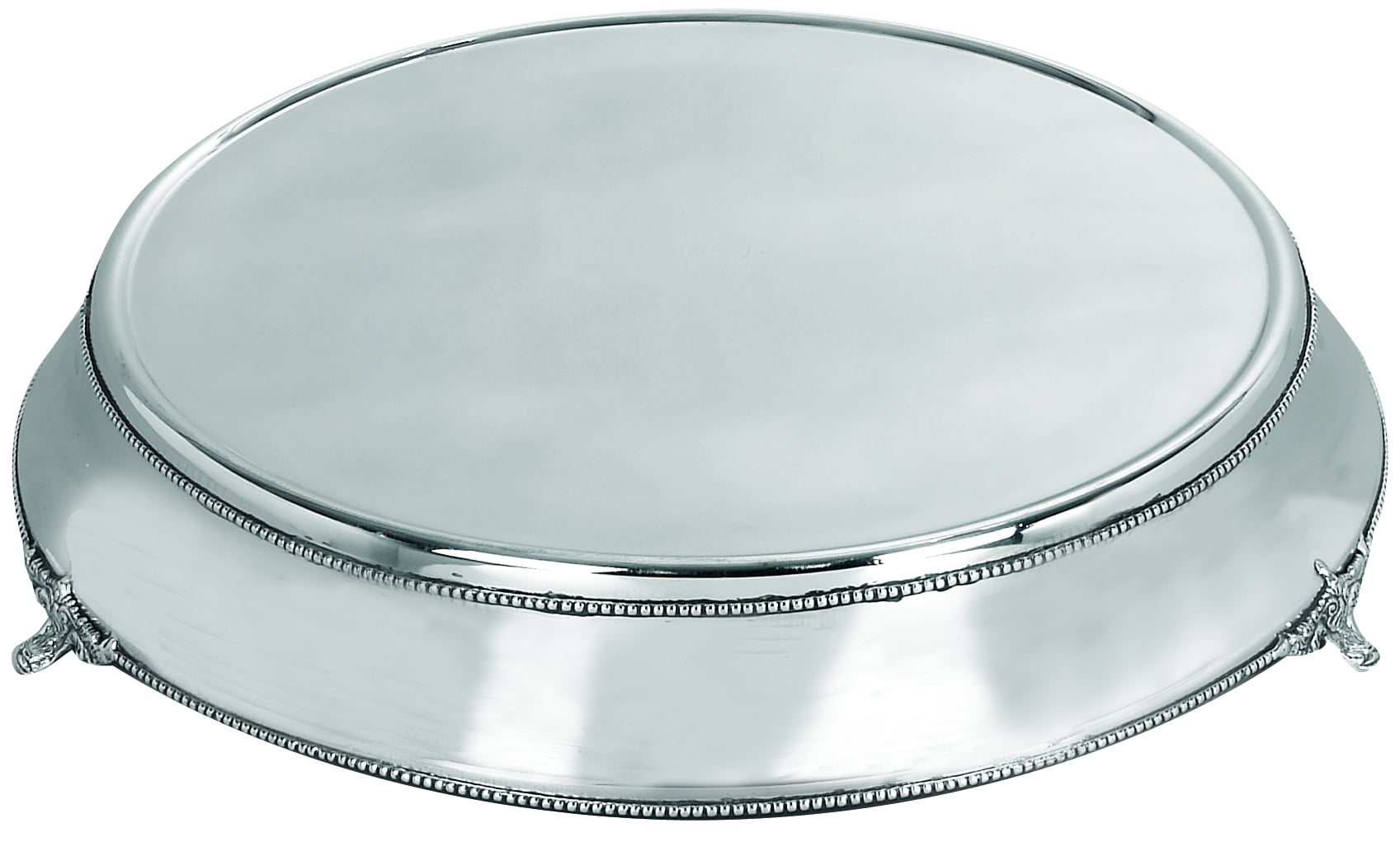 Stainless Steel Cake Plate With Silver Color - Walmart.com