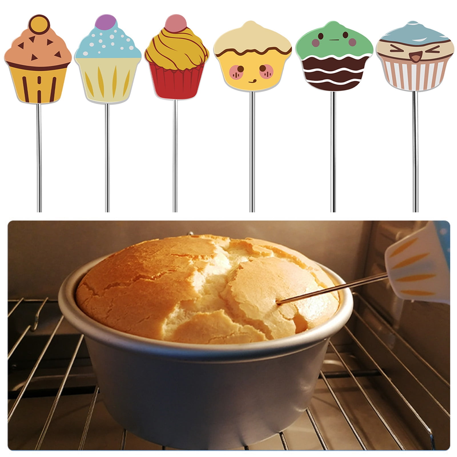 Stainless Steel Cake Test Needle - Accurate, Lightweight, Poke Cartoon ...