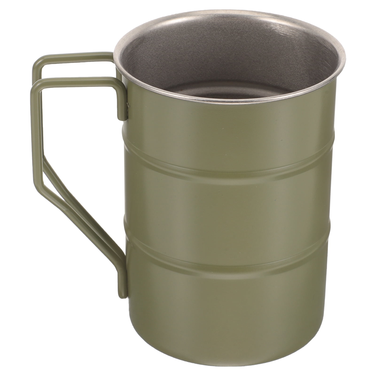 Stainless Steel Camping Cup Camping Campfire Mug With Handle Big ...