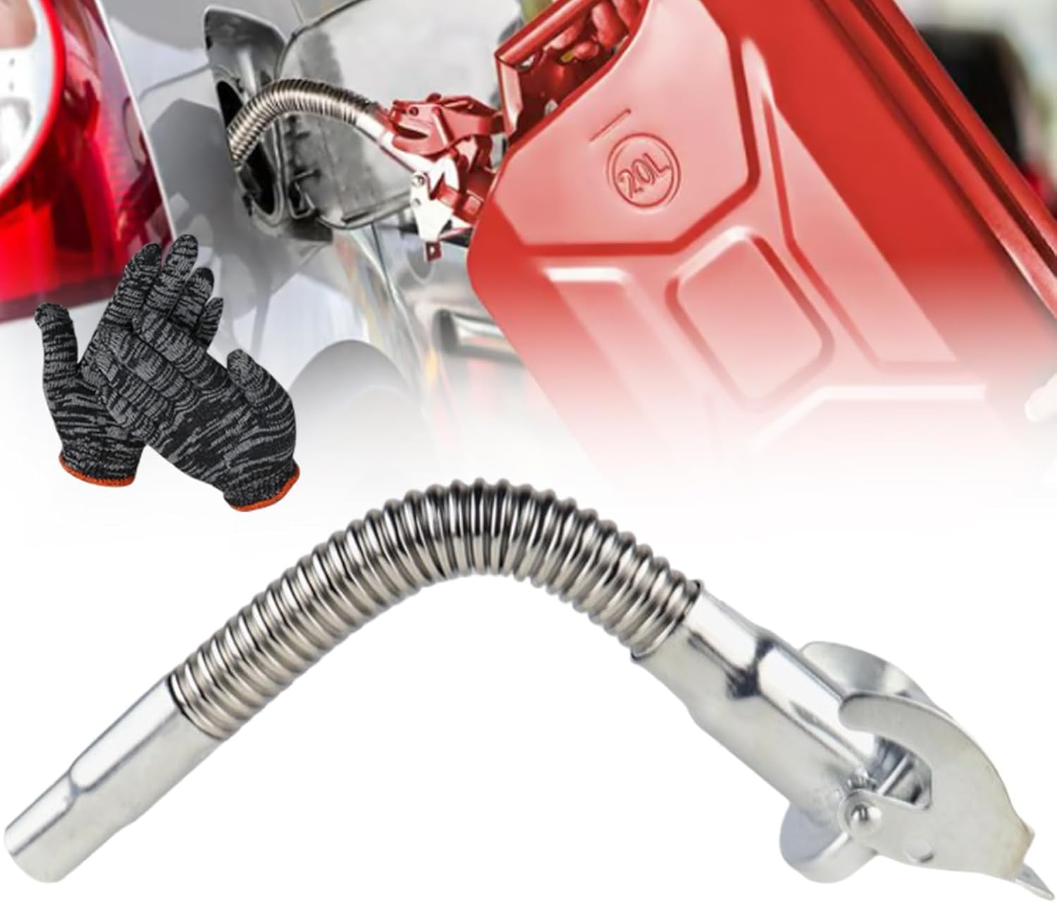 Stainless Steel Car Fuel Pipe, Oil Pail Outlet Nozzle for Gas, Oil Drum ...