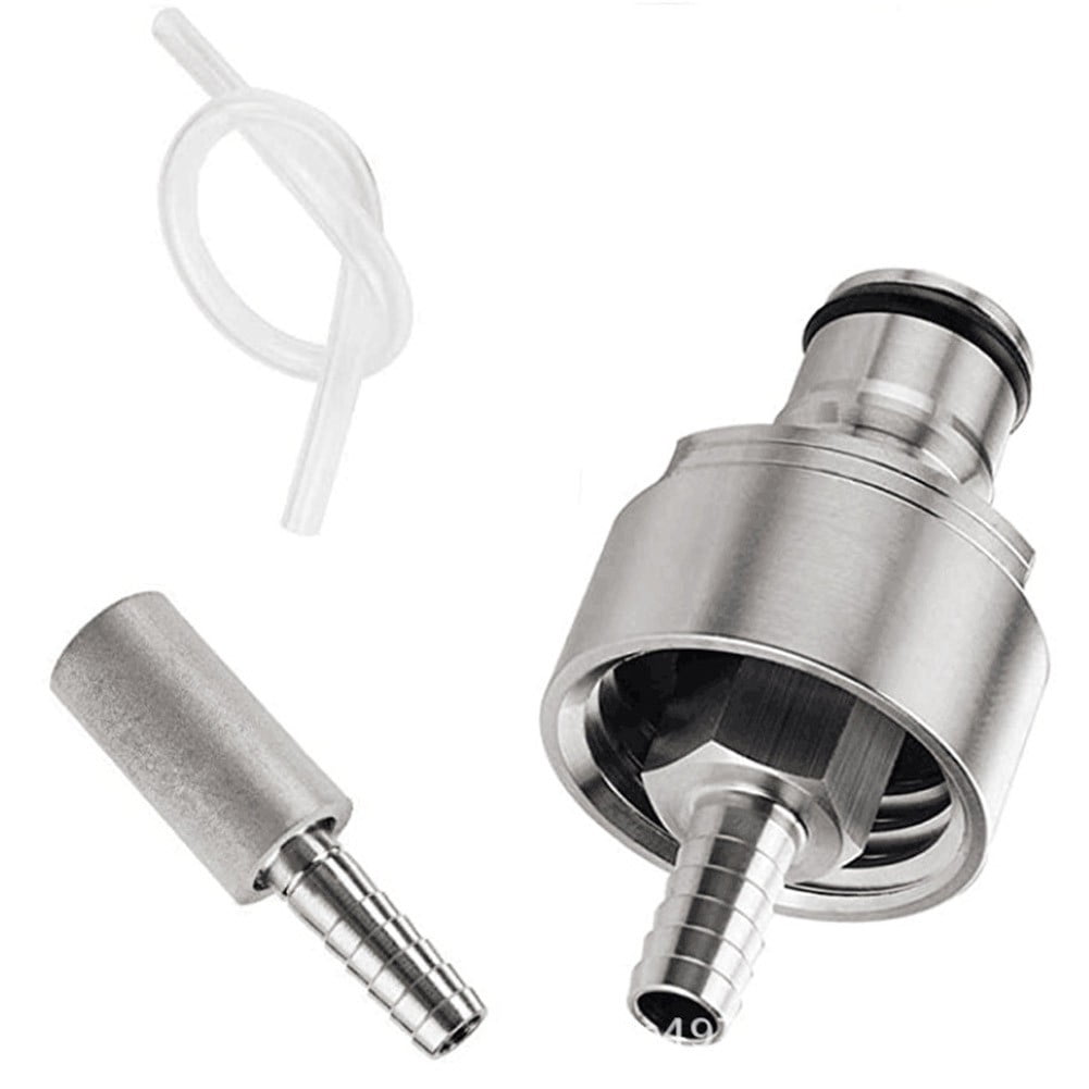 Stainless Steel Carbonation Cap Pressure Bottle Filling Cap Ball Lock ...