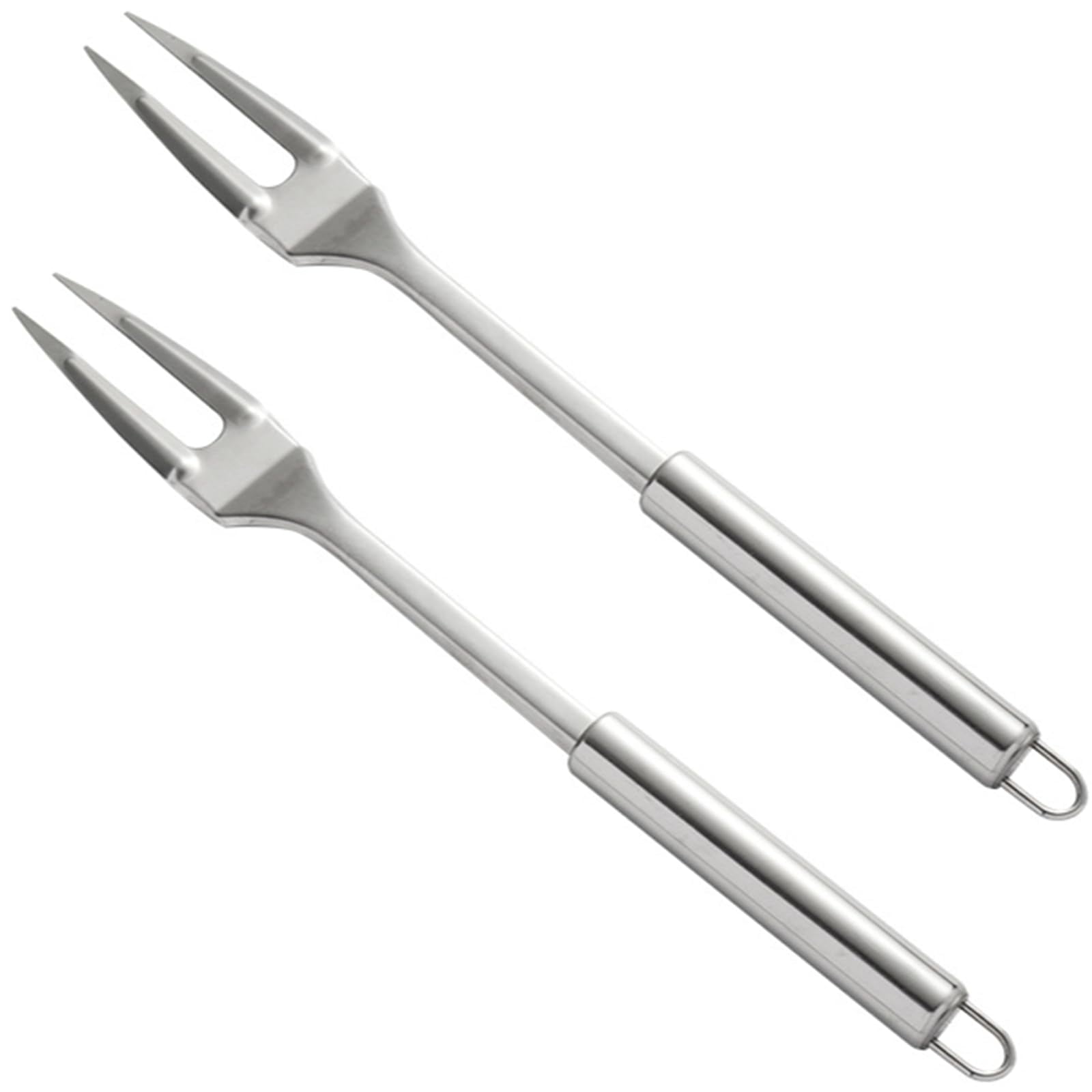 Stainless Steel Carving Fork for Meat, 2 Pieces Meat Forks with Long ...