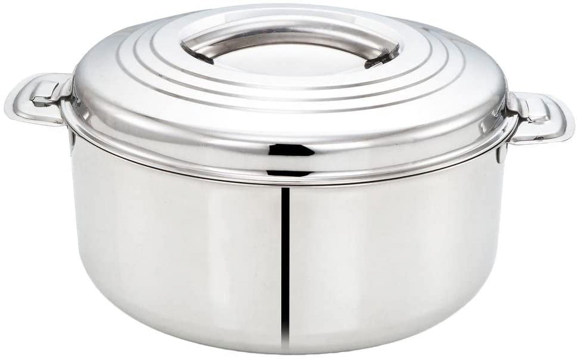 Stainless Steel Casserole Hot-Pot Food Warmer Serving Bowl, 5000ml ...