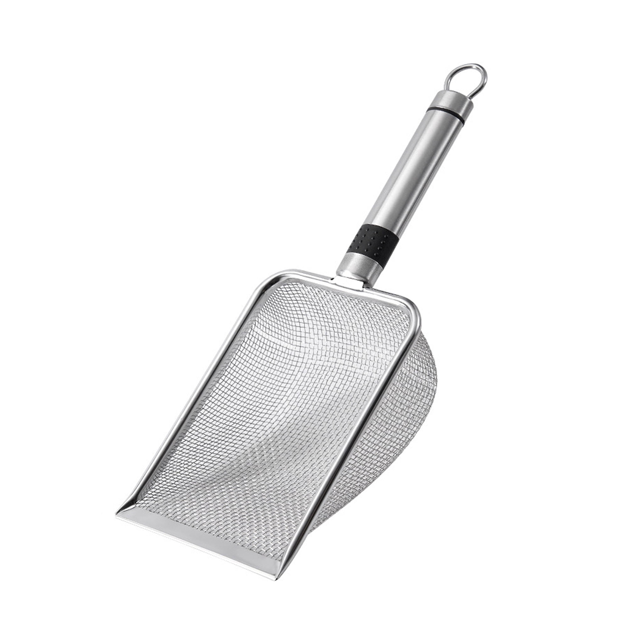 Stainless Steel Cat Litter Scoop: Filtered, Long Handle, Lightweight ...