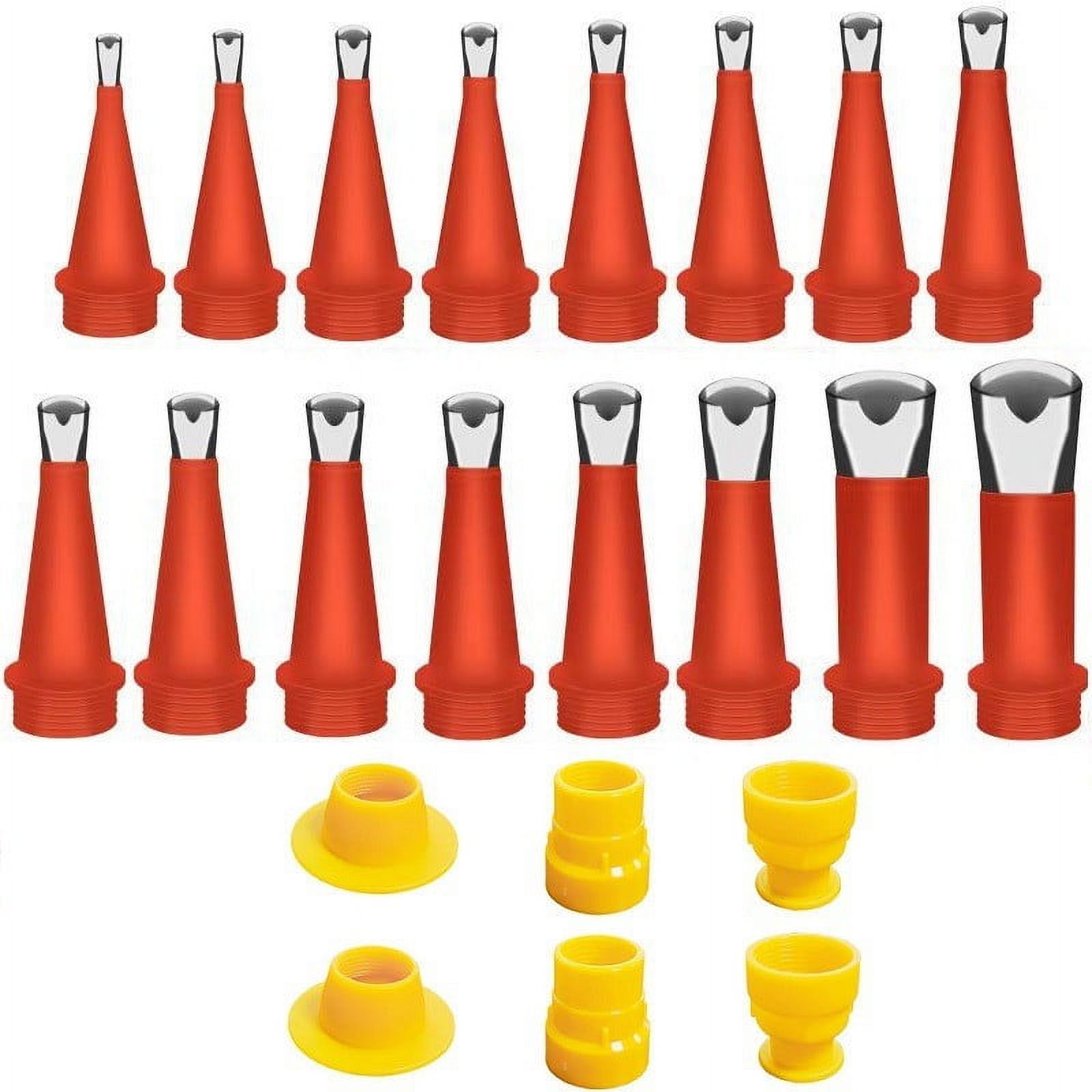Stainless Steel Caulk Nozzle Applicator Caulking Finisher Silicone ...