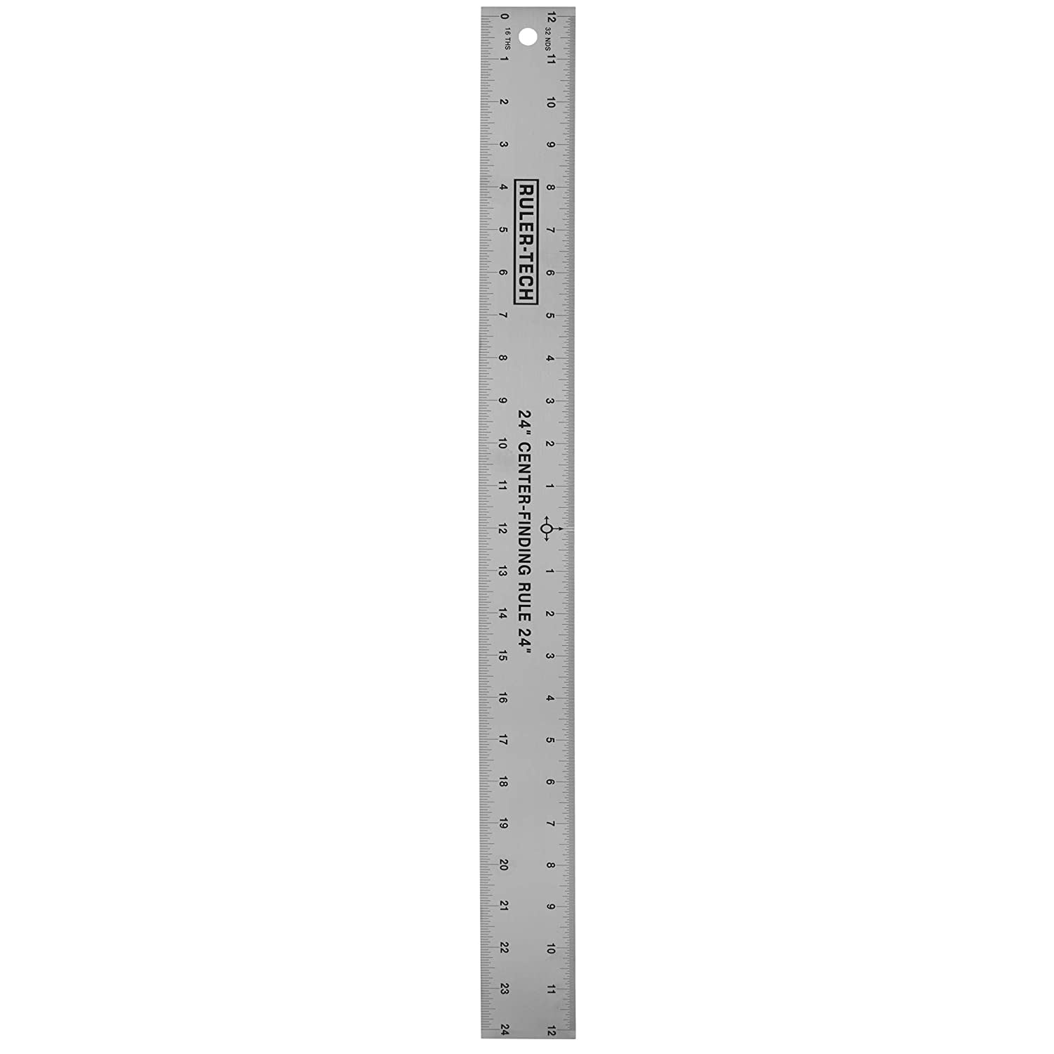 Stainless Steel Center Finding Ruler. Ideal for Woodworking, Metal Work ...