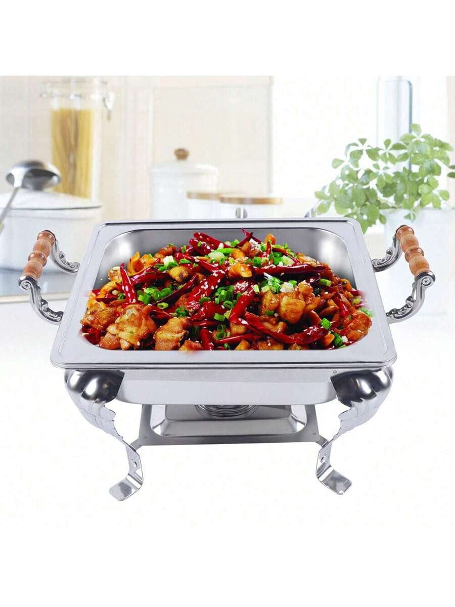 Stainless Steel Chafing Dish Buffet Set Buffet Warmer Chafer Set Half ...