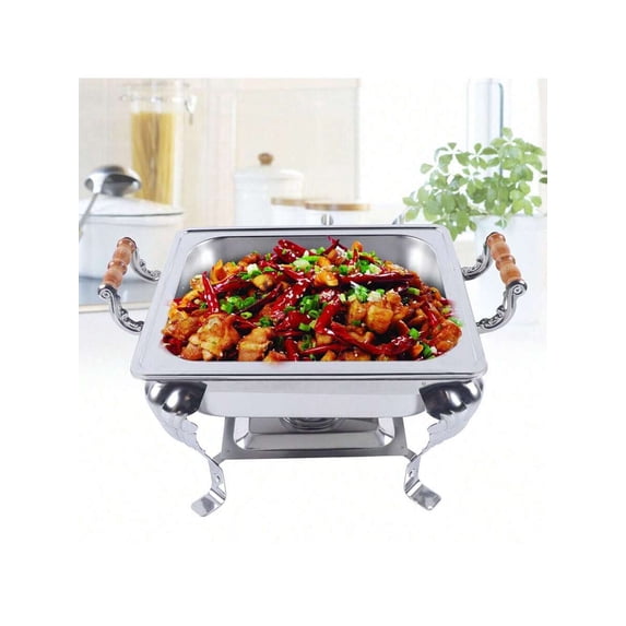 Stainless Steel Chafing Dish Buffet Set Buffet Warmer Chafer Set Half ...