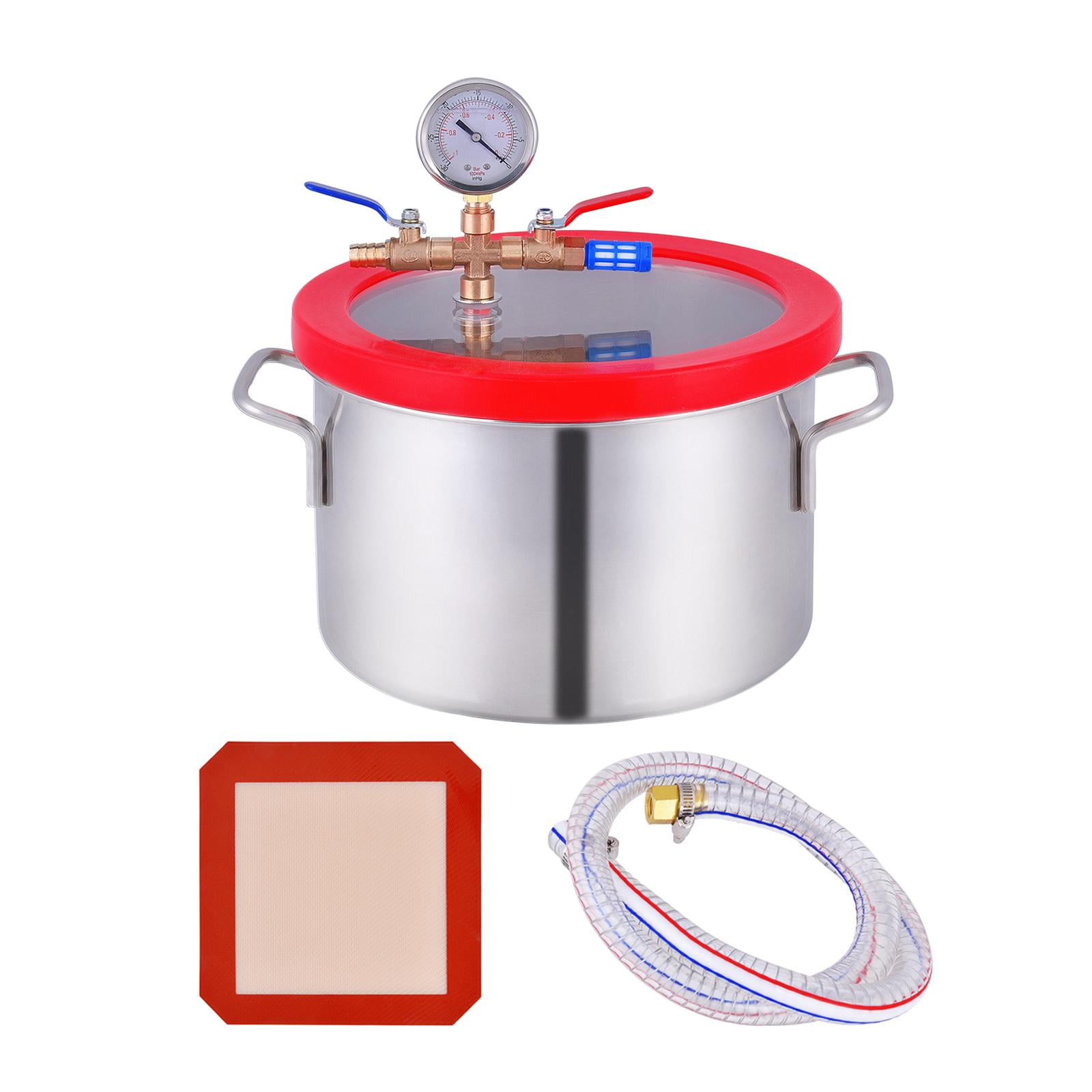 Stainless Steel Chamber Silicones Defoaming Barrel Vacuum Degassing ...