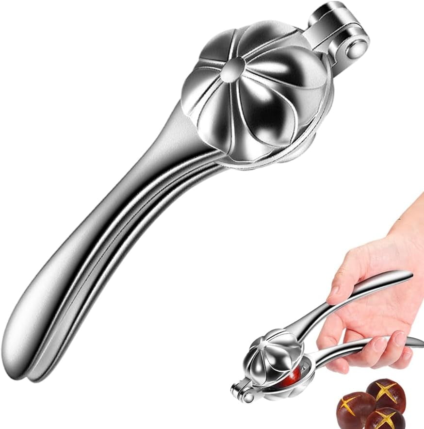 Stainless Steel Chestnut Cutter Tool, Multifunction Nut Opener for ...
