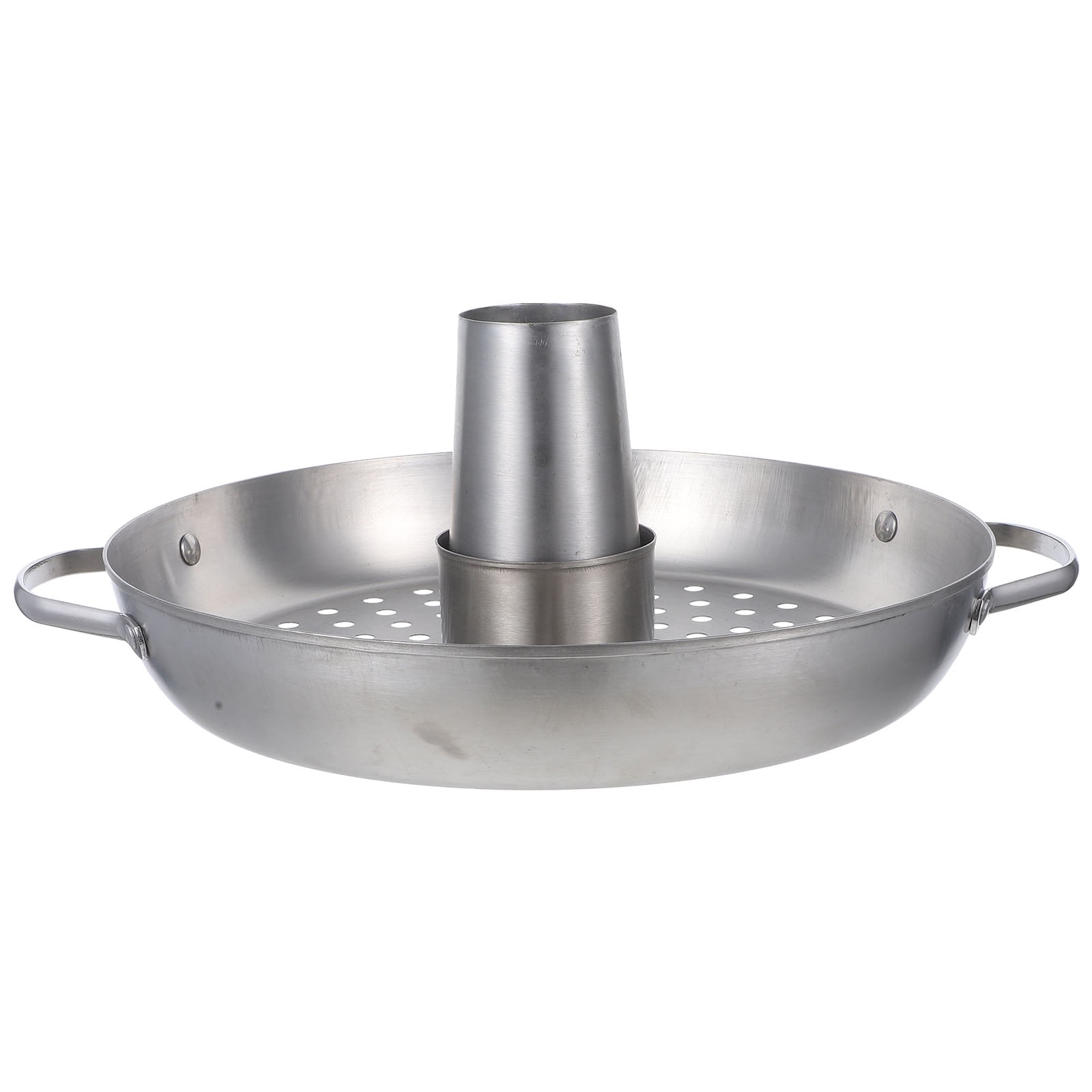 Stainless Steel Chicken Pan Cooking Broiler Feeder Roaster Skillet ...