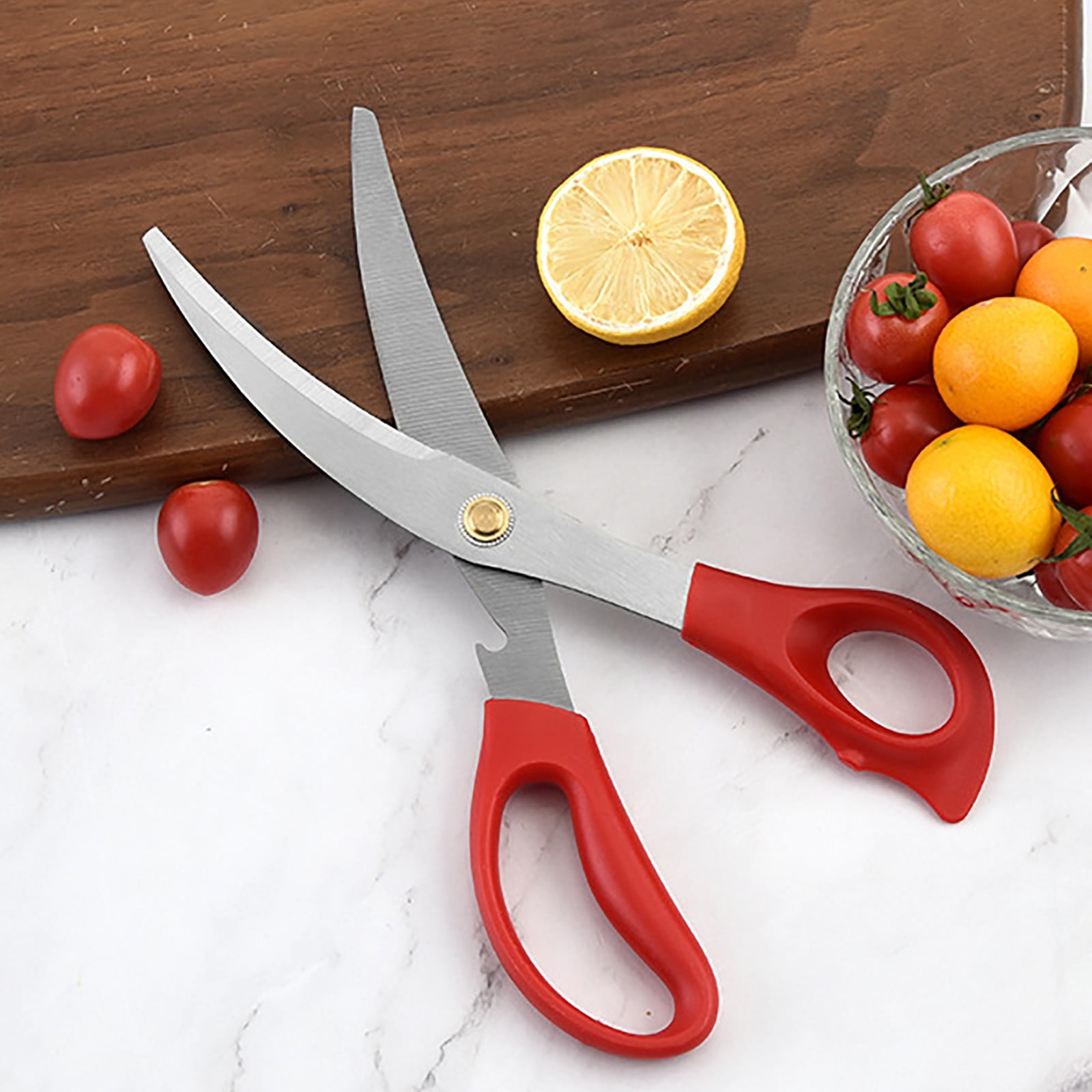 Stainless Steel Chicken Steak Scissors | Multi-Functional Barbecue Clip ...