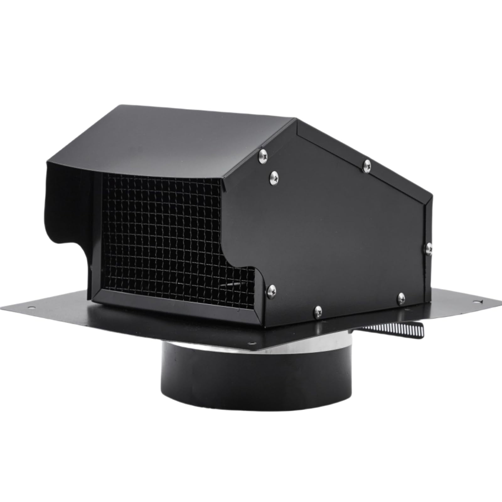 Stainless Steel Chimney Cap - Cone Top with Screen, Fireplace Exhaust ...