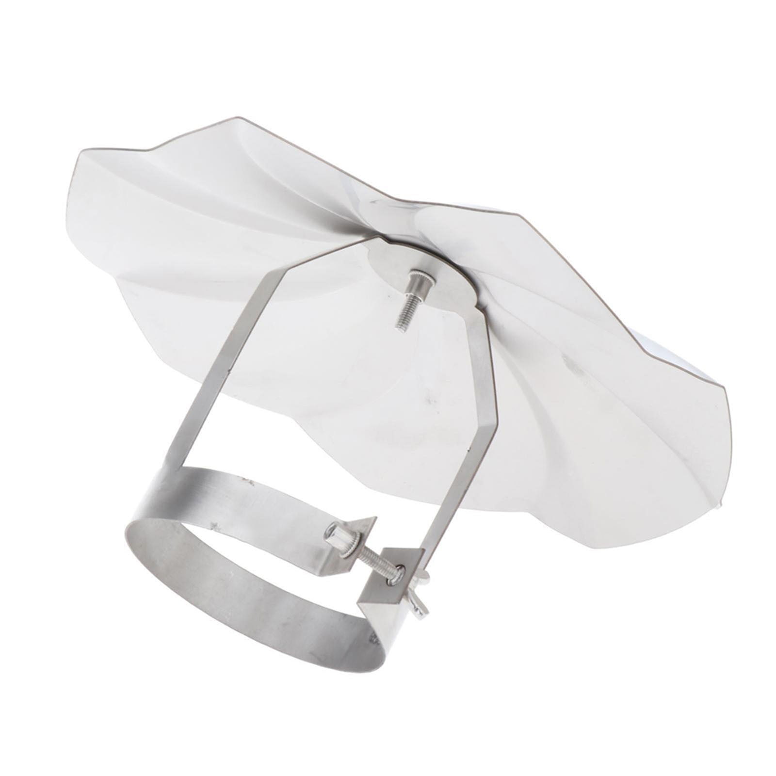 Stainless Steel Chimney Rain Cap for 10cm Flue Pipe, Easy Installation ...