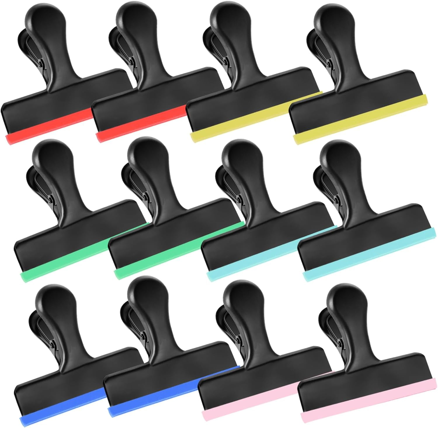Stainless Steel Chip Bag Clips Covered with Silicone - NO More Sharp ...
