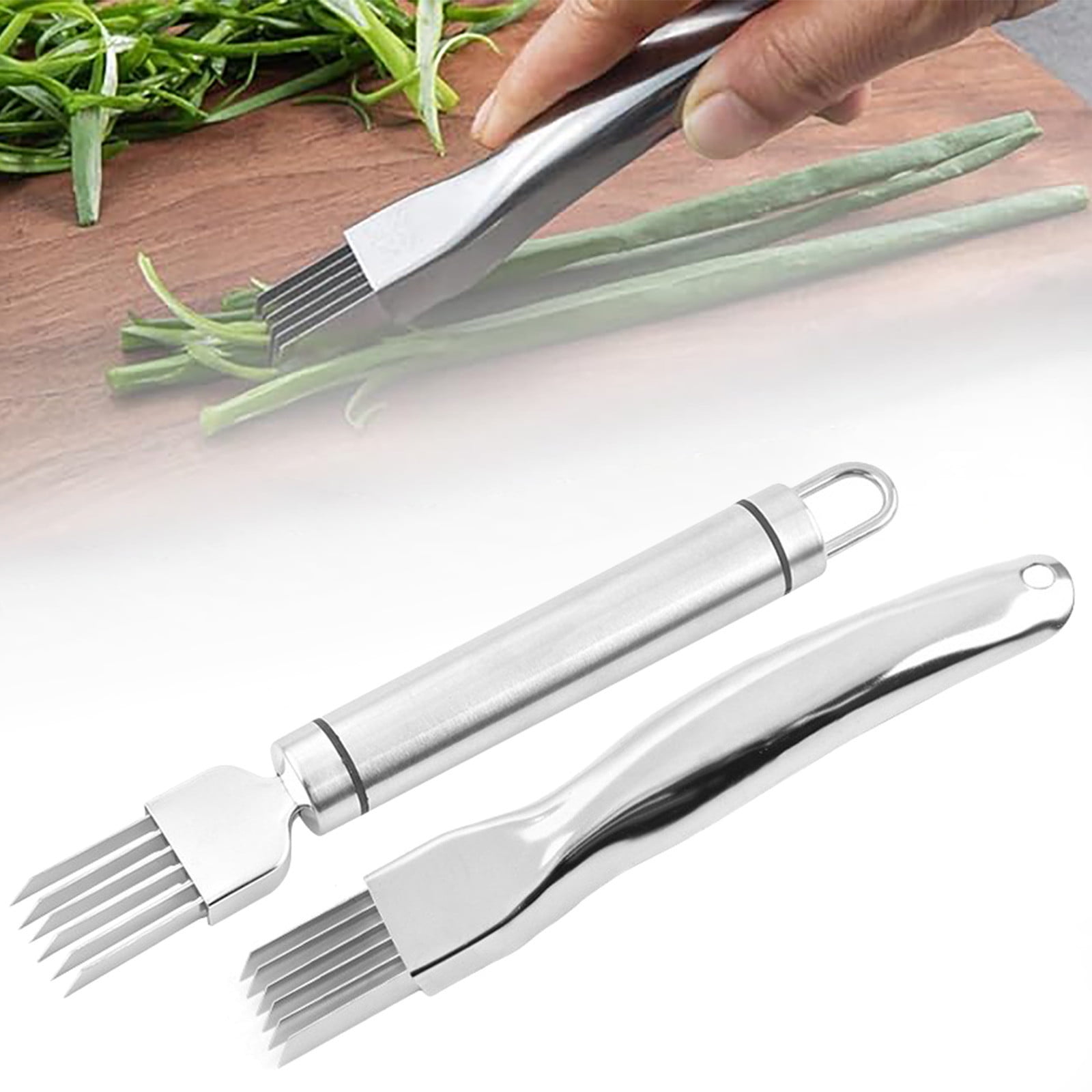 Stainless Steel Chopped Green Knife, Vegetable Shredder, Sharp Blade ...