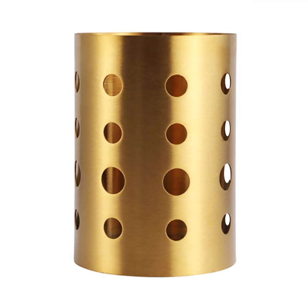 Stainless Steel Chopstick Holder Drying Rack Cooking Utensil Canister ...