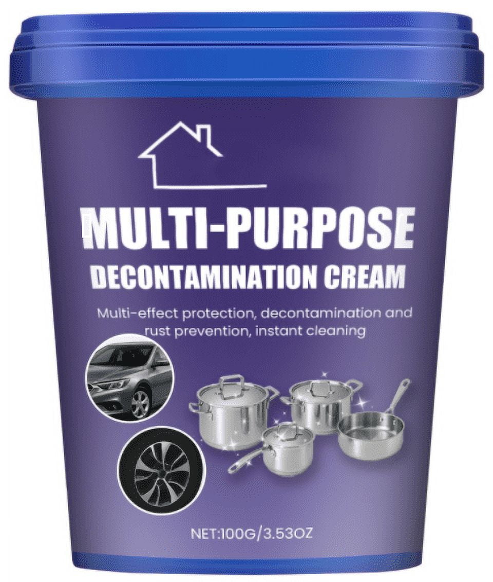 Stainless Steel Cleaner & Degreaser Paste (100g) - Removes Stubborn Oil ...